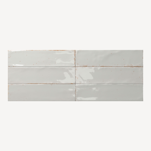 Agape 2.8x11 Glossy Porcelain Tile in Bianco | CERAMIKĀ TILE
